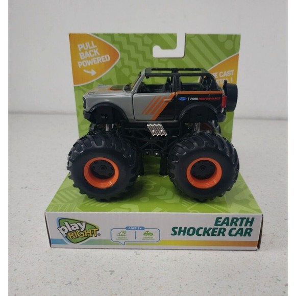 Play Right | Toys | Ford Bronco Monster Truck Play Right Earth Shocker ...